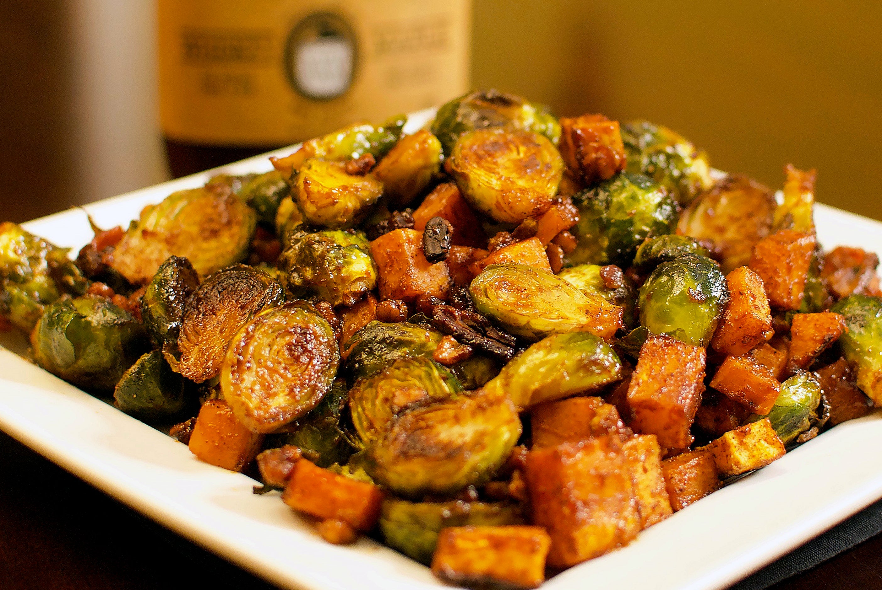 Bourbon BBQ Brussels Sprouts – Rufus Teague