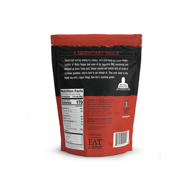 HOT BBQ NUT MIX – Rufus Teague